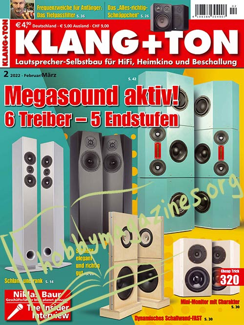 KLANG+TON – Februar/Marz 2022 » Download Digital Copy Magazines And ... KLANG+TON – Februar/Marz 2022 » Download Digital Copy Magazines And ...